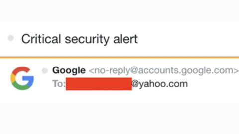 Is Google Critical Security Alert Email Real? - NextdoorSEC ...